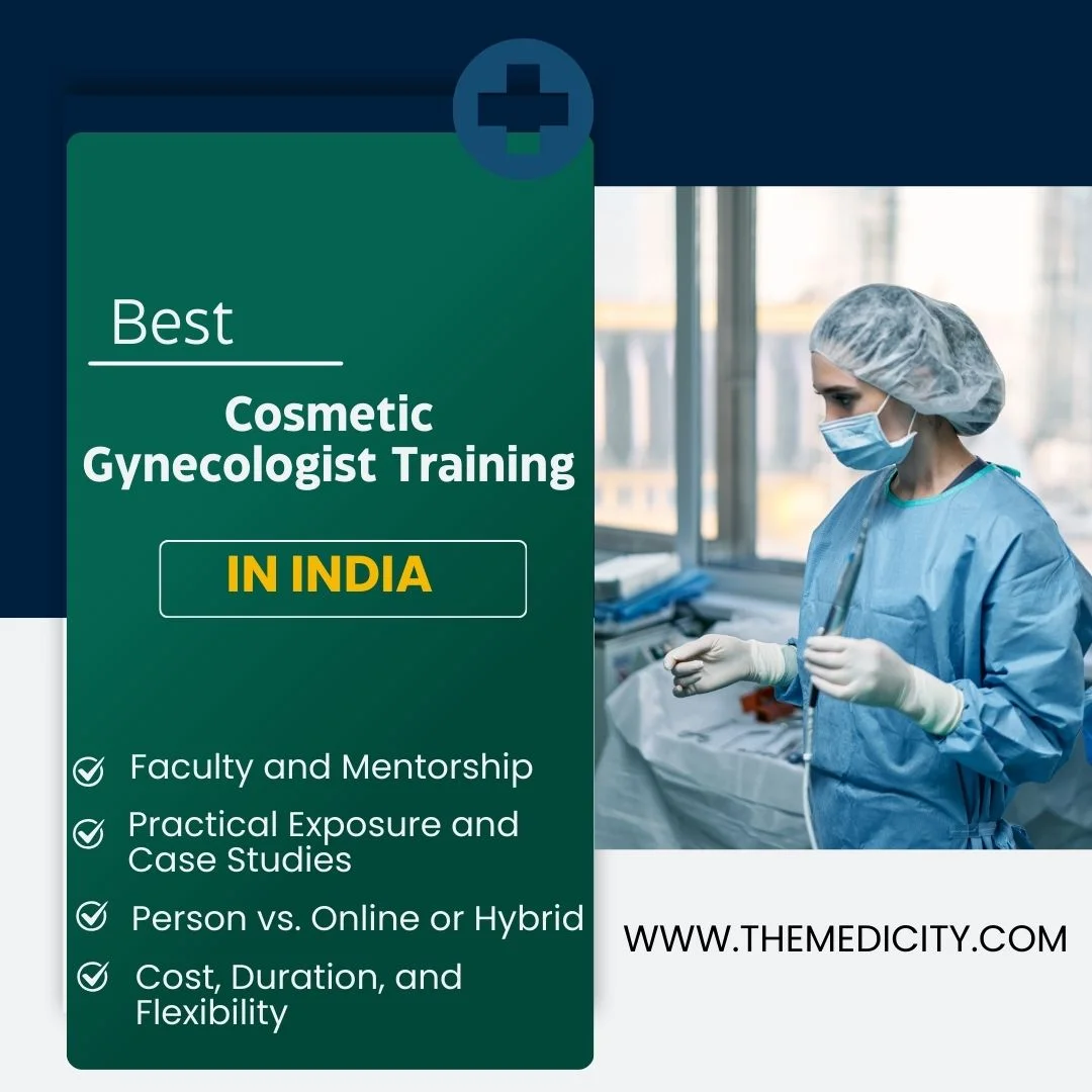 Best Cosmetic Gynecologist Training in India 2026 - The Medicity